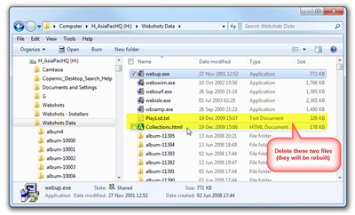Notes tone unturned: Tips for installing Webshots Desktop under Windows 7